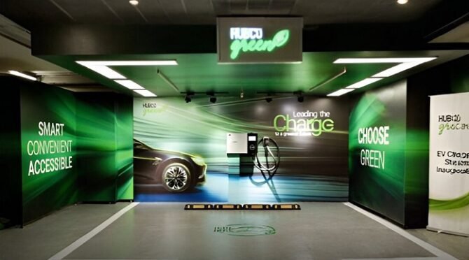 HUBCO Green Launches First EV Charging Station at Ocean Mall, Karachi | Auto Power