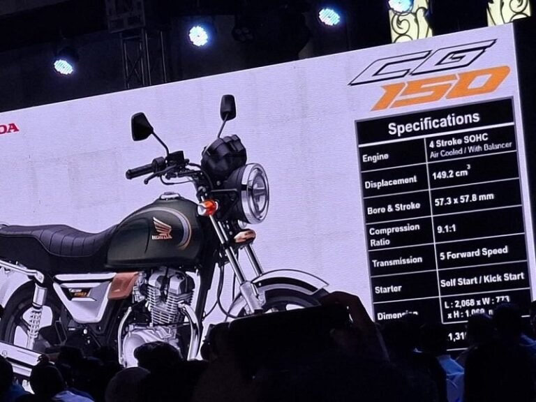 Honda CG 150 Launched in Pakistan at Rs. 459,900/- Auto Power News